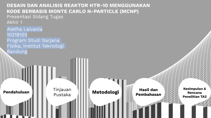 DESAIN DAN ANALISIS REAKTOR HTR-10 MENGGUNAKAN KODE BERBASIS MONTE ...