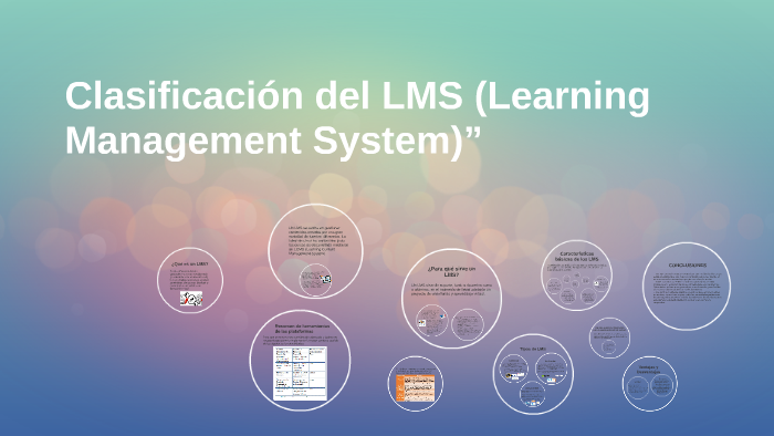 Clasificación del LMS (Learning Management System)” by Estefany Pajares ...