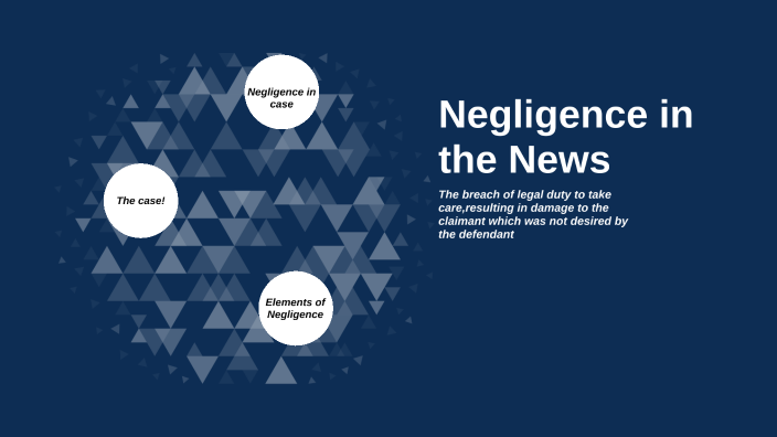 Negligence by Jacob Eberle on Prezi