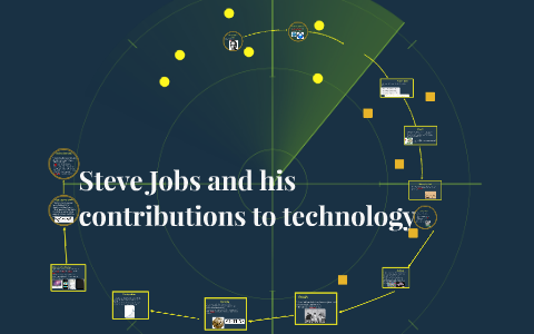 Steve Jobs and his contributions to technology by Nathan Cantrell on Prezi