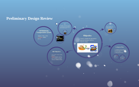 Preliminary Design Review by on Prezi