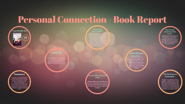 Personal Connection - Book Report by Joana M on Prezi