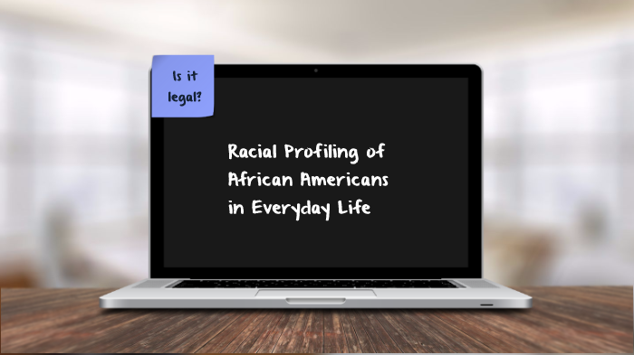 Racial Profiling of African Americans by Mindy Lo on Prezi