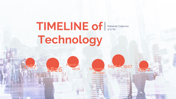 The Evolution of Technology by Rebekah Coleman on Prezi