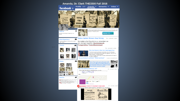 Alice Paul Peace Profile Template (Amanda R) by Amanda Ramsaroop on Prezi