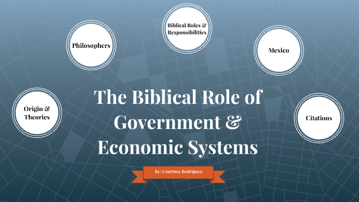The Biblical Role of Government and Economic Systems by Courtney Knott ...