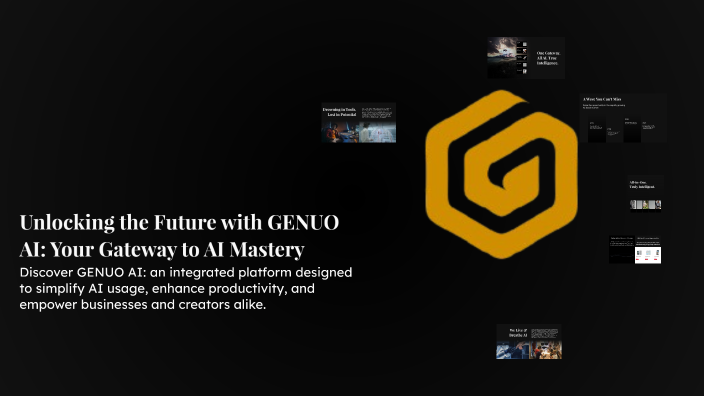 Unlocking the Future with GENUO AI: Your Gateway to AI Mastery by Kaser ...