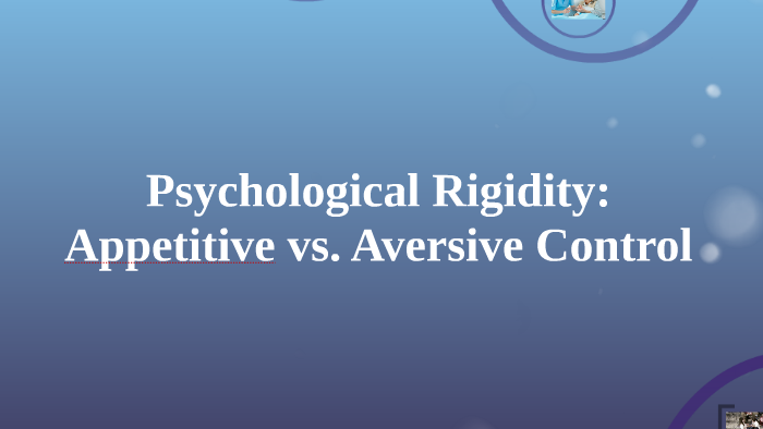 Appetitive vs. Aversive Control by S Gonzalez on Prezi