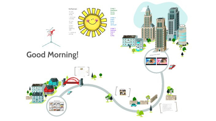 Morning Meeting Week 1 by Leah Brown on Prezi