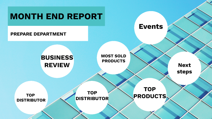 MONTH END REPORT by Nissha JJ on Prezi
