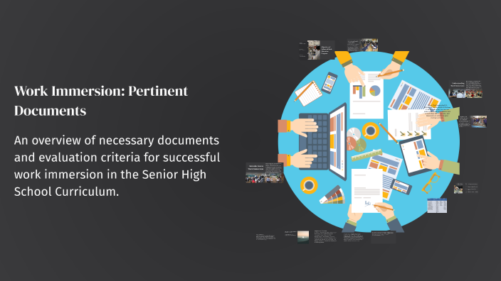 Work Immersion: Pertinent Documents and Grading System by Julius Arnel ...