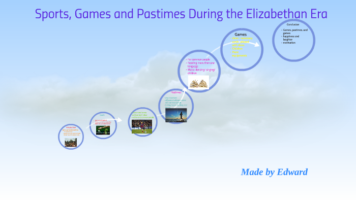 Sports, Games and Pastimes During the Elizabethan Era by Edward Feng on ...