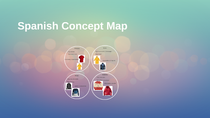 Spanish Concept Map by Yoshi Sato