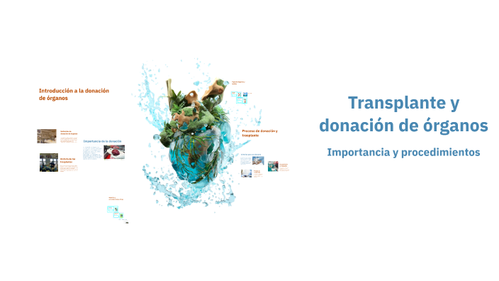 Transplante y donación de órganos by Fatima Cardona on Prezi