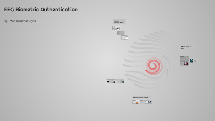 EEG Biometric Authentication by Mohan Kumar Aryan on Prezi
