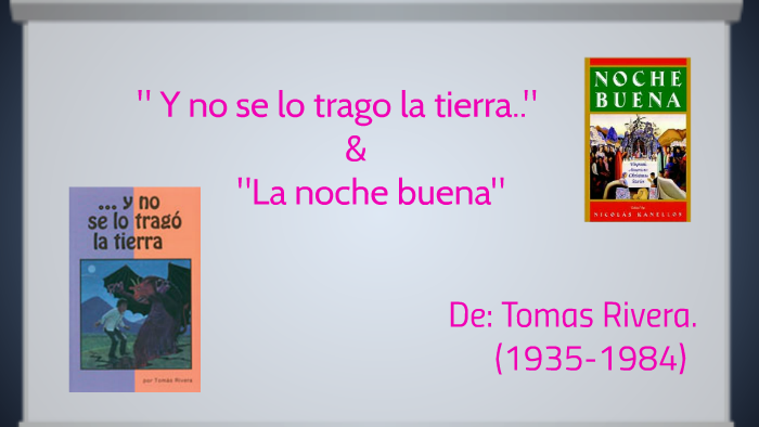 y no se lo trago la tierra" "la noche buena" by Frankionora Hernandez ...