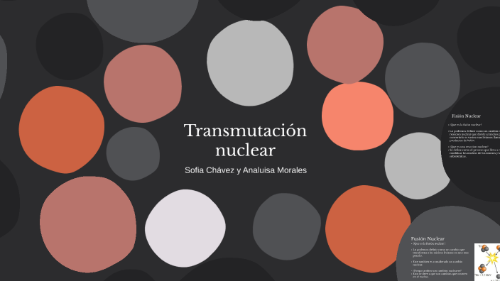 Transmutación nuclear by Sofía Chávez on Prezi