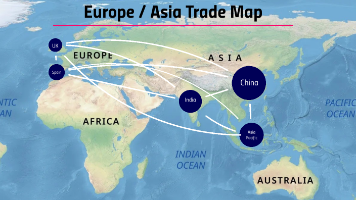 Europe / Asia Trade Map by Preston Jones on Prezi