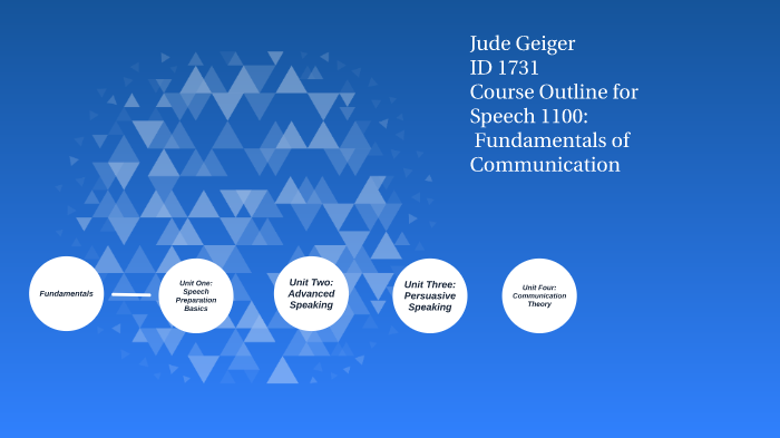 Jude Geiger ID 1731 Course Map by Jude Geiger on Prezi