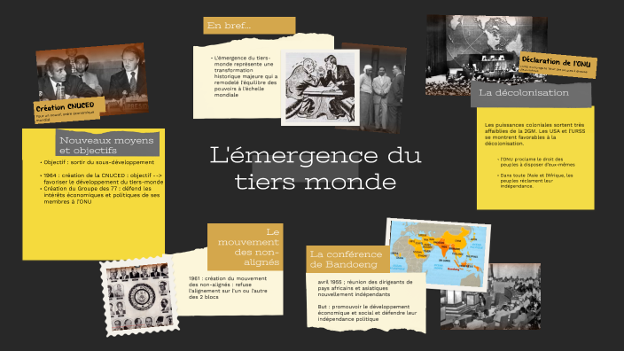 L'émergence du tiers monde by Inès Chouaib on Prezi