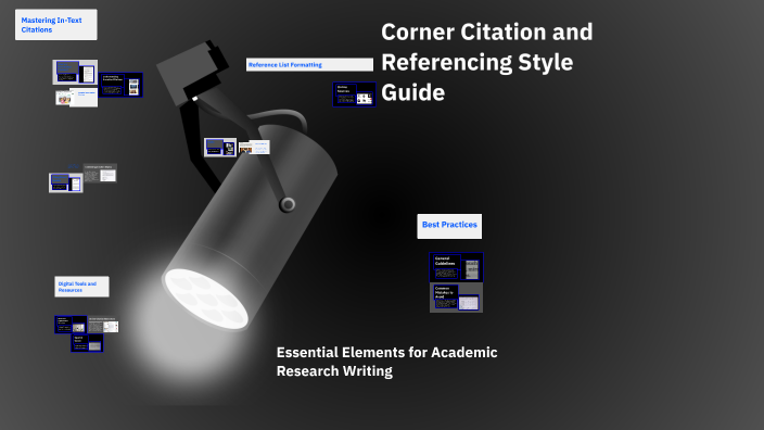 Corner Citation and Referencing Style Guide by Jandy on Prezi