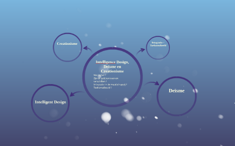 Intelligence Design, Deïsme en Creationisme by Kevin Mors on Prezi
