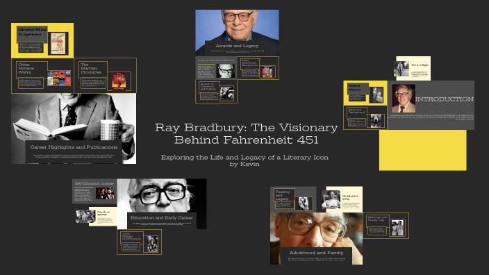 Ray Bradbury: The Visionary Behind Fahrenheit 451 by Aung Chan Nyein on ...