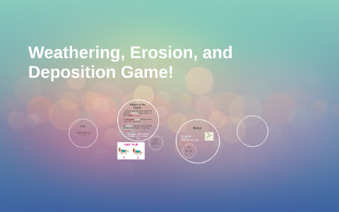 Weathering, Erosion, and Deposition Game! by Kelley O'Brien on Prezi