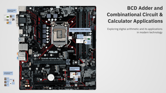 BCD Adder and Combinational Circuit & Calculator Applications by ...