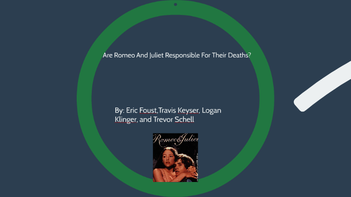 Are Romeo And Juliet Responsible For Their Deaths? by Logan Klinger on ...
