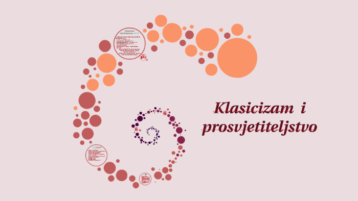 Klasicizam i prosvjetiteljstvo by For Education on Prezi