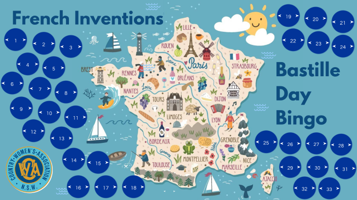 French Inventions Bingo by Claire Wryght on Prezi