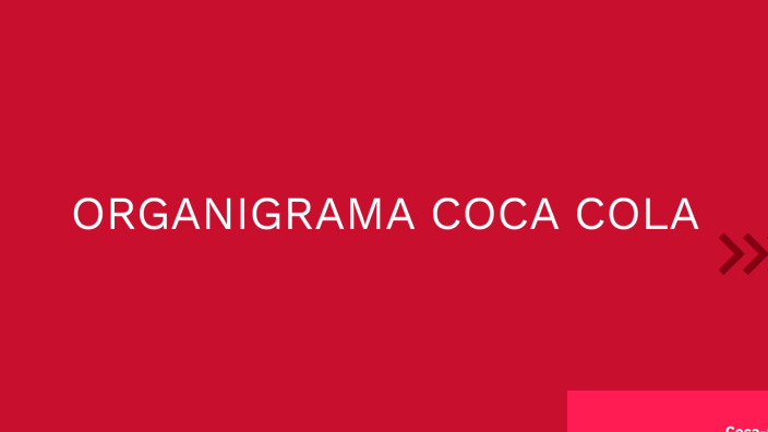 Organizational Structure of Coca-Cola by Carolina Arroyave on Prezi