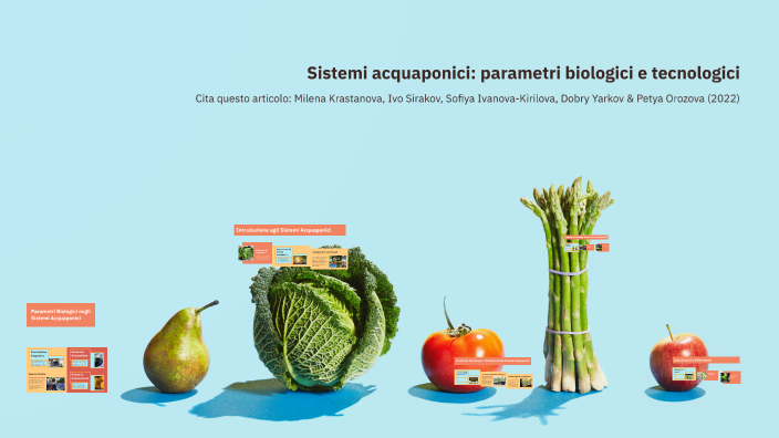 Sistemi acquaponici: parametri biologici e tecnologici by JESSICA ...