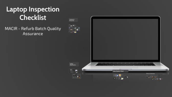 Laptop Inspection Checklist by Moulay Rchid Errachidi on Prezi