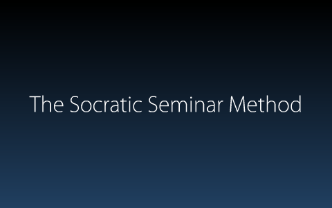 Models and Theories I - The Socratic Seminar Model by Nancy Thomas on Prezi