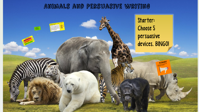 Animals and Persuasive Writing by Mr Donovan on Prezi