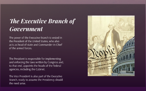 The Executive Branch Government by on Prezi