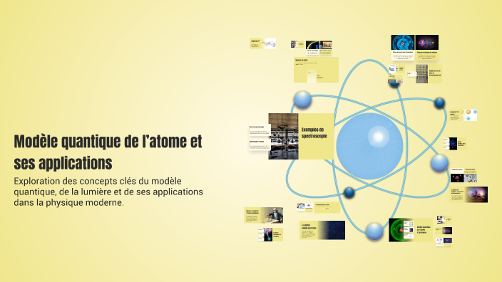 Modèle quantique de l’atome et ses applications by Pascal PETRY on Prezi