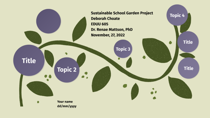 Sustainable School Garden Project by Deborah Choate on Prezi