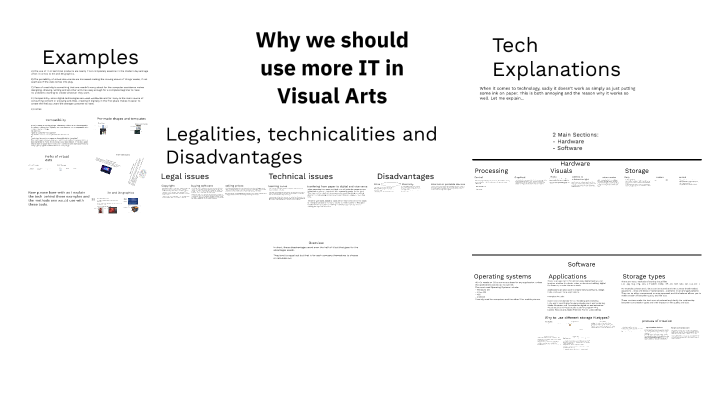 Why IT should be used within a Visual Arts company by Green Maker on Prezi
