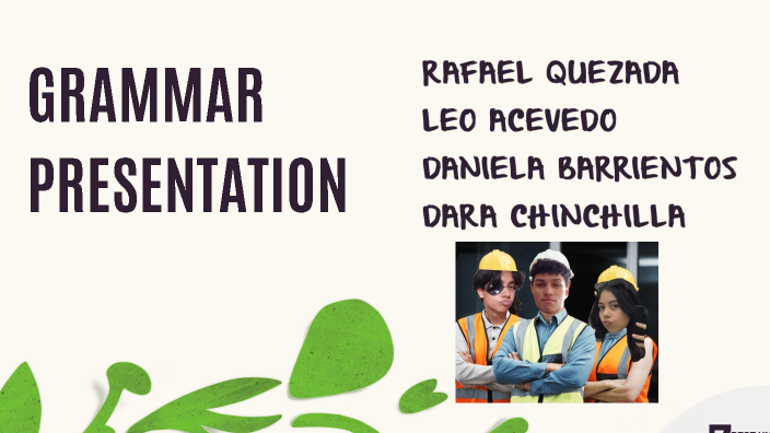 Presentación de Gramática by Rafael Quezada on Prezi