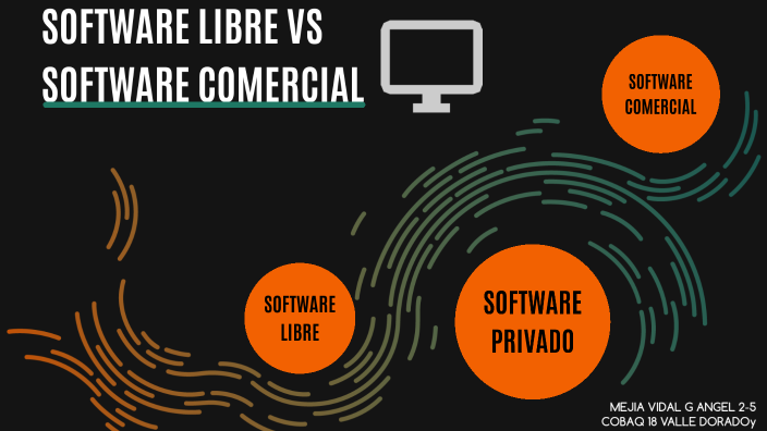 SOFTWARE LIBRE VS SOFTWARE COMERCIAL by Angel Vidal on Prezi