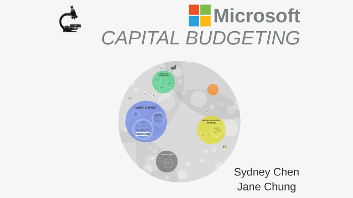Microsoft Capital Budgeting Project by on Prezi
