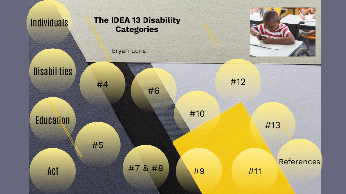 An Overview of the IDEA 13 Disability Categories by Bryan Luna on Prezi