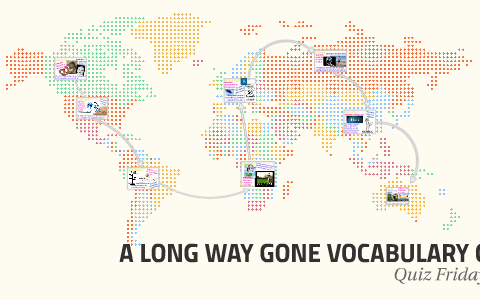 A LONG WAY GONE VOCABULARY Ch. 7-10 by Amanda Teixeira