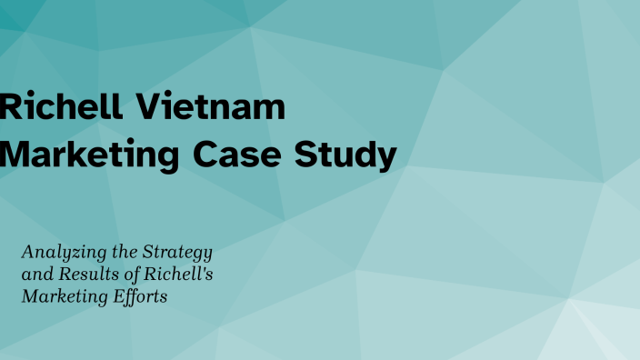 Richell Vietnam Marketing Case Study by Thu Tran on Prezi