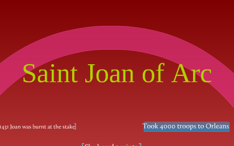 Joan of Arc by Kayla Tibbetts on Prezi