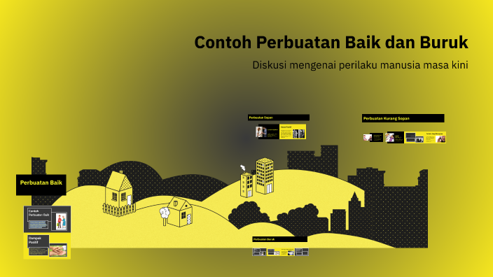 Contoh Perbuatan Baik dan Buruk by Jason Cheah on Prezi