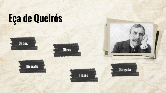 Vida e Obra de Eça de Queirós by Cândida Rebelo on Prezi